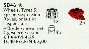 5046-1 Wheels, Tyres and Spring Suspension Reviews - Brick Insights